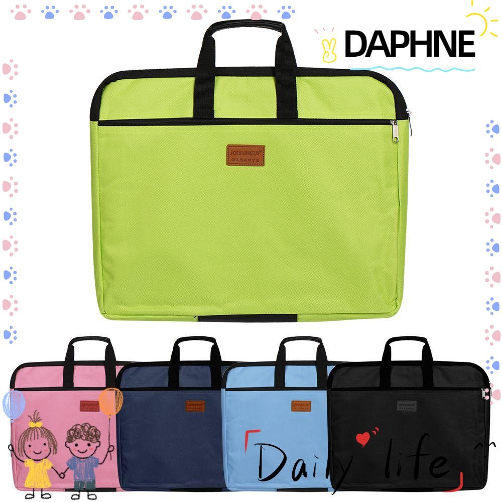 DAPHNE แฟ้มผ้าใบเอกสารธุรกิจขนาด A4 ทนทานกันน้ําสองชั้น | Shopee Thailand