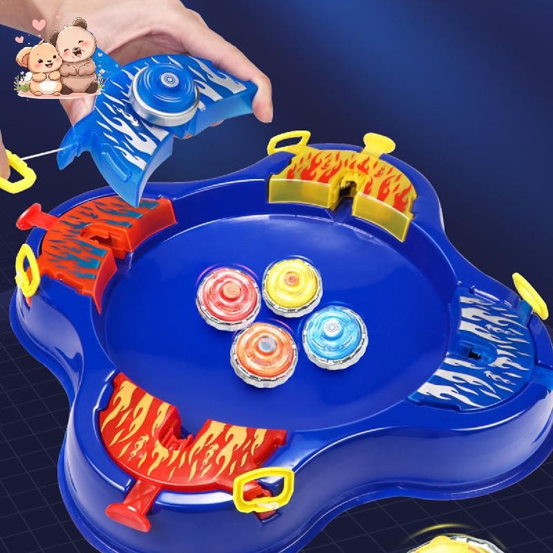 Gyro Disc Battle Toy Luminous Alloy Gyro ของเล่นโต้ตอบสําหรับผู้ปกครอง ...