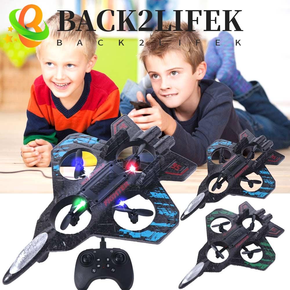 BACK2LIFEK รีโมทคอนโทรลโฟม Fighter, EPP โฟม Gravity Sensing Glider บินเฮลิคอปเตอร์ของเล่น ...