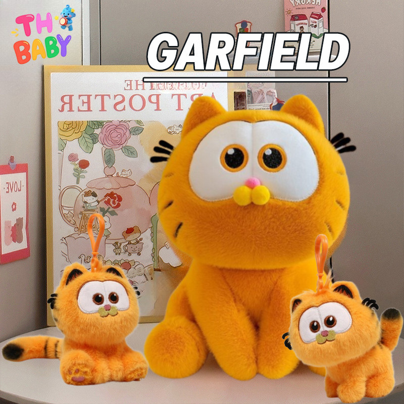 COD🐱Garfield ตุ๊กตา ตุ๊กตาสัตว์ ตุ๊กตา แมว 25/30/40 ซม. ของเล่นสําหรับ ...