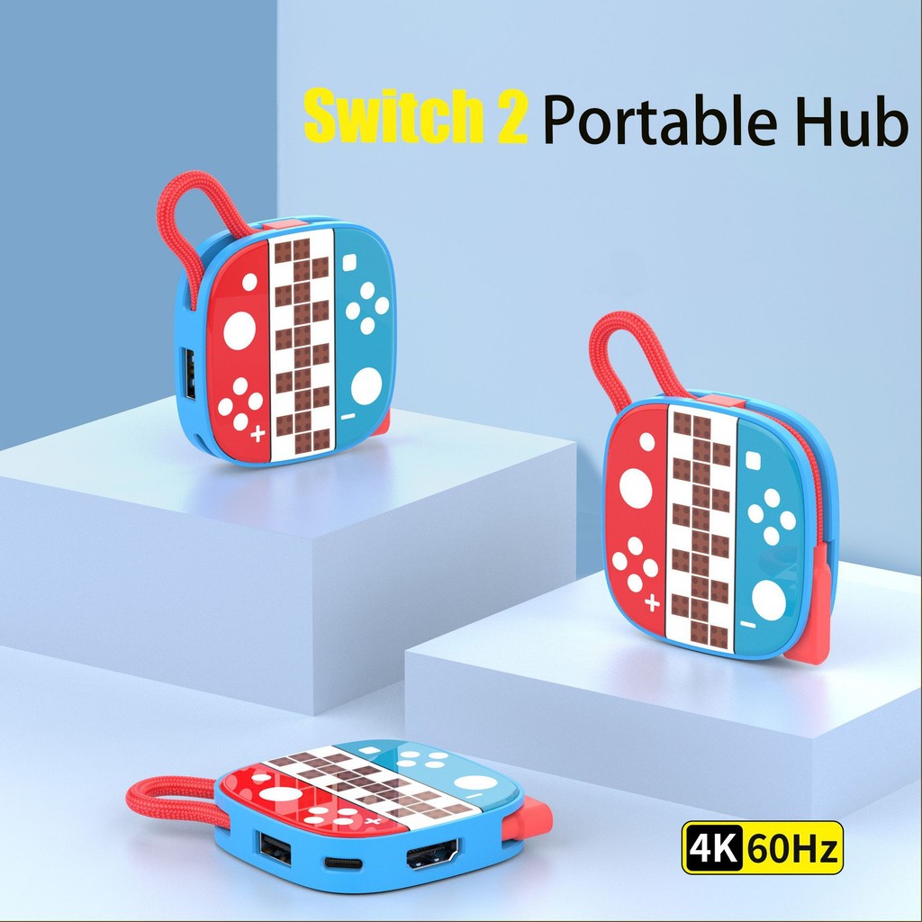 Switch2 Base Portable NS HD Video Converter type-c TV Projection Screen Extension Conversion ...