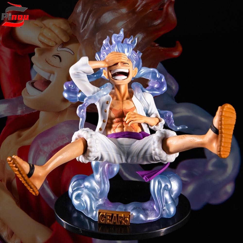 PINOU Luffy Gear 5 ของเล่น, อะนิเมะ Luffy PVC Luffy Gear 5 Action ...