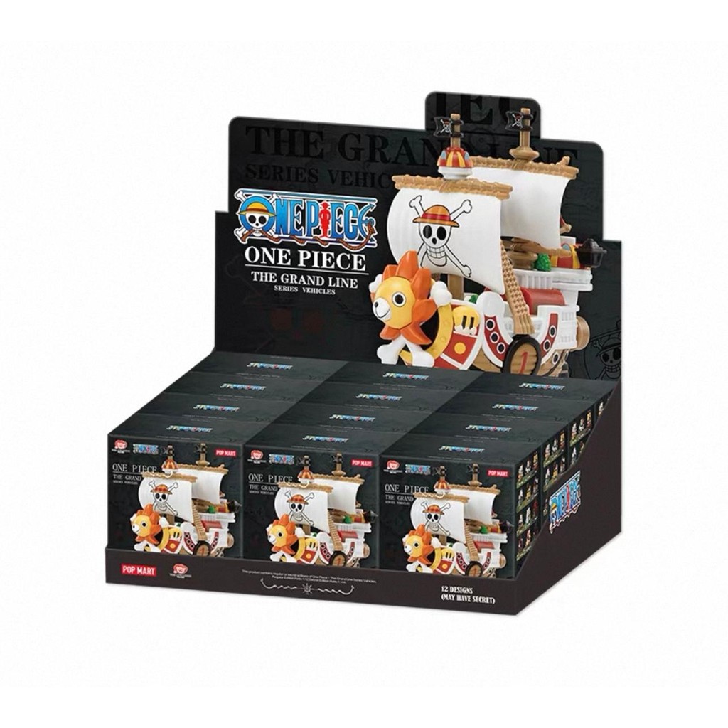 P POPMART POPMART One Piece Great Path Series Model Carrier Mystery Box ...