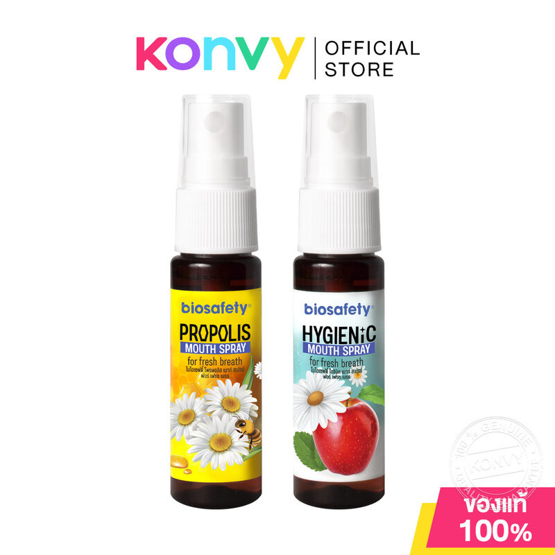 Biosafety Mouth Spray Fresh Breath ไบโอเซฟตี้ สเปรย์ระงับกลิ่นปาก 15ml ...