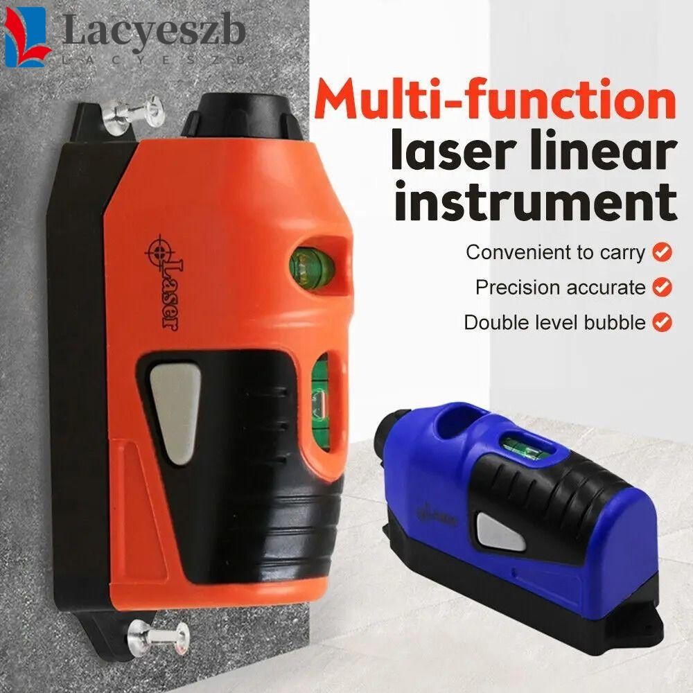 LACYESZB Mini Laser Level, Laser Guided Vertical แนวนอน Laser Line ...