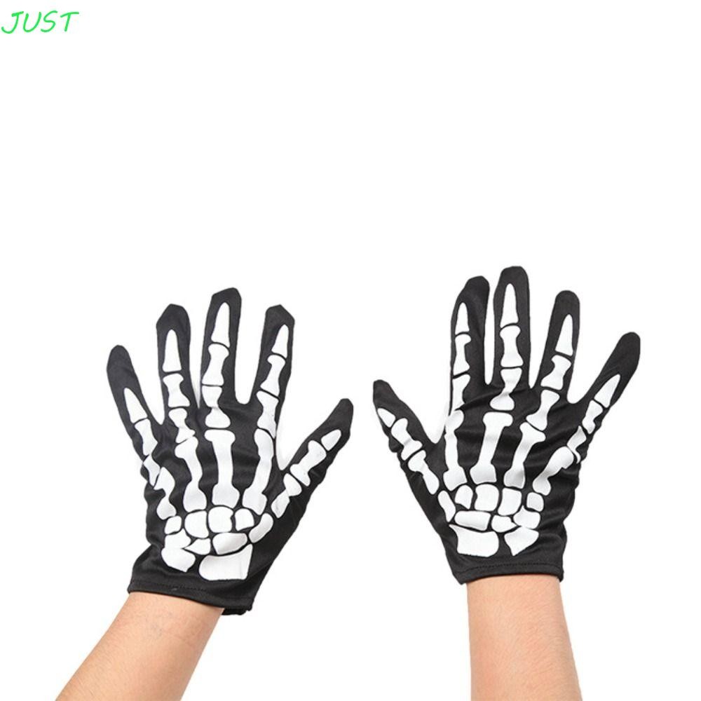 ถุงมือกระดูกสำหรับฮาโลวีนและขี่จักรยาน ทนลม chill-proof เหมาะกับคอสเพล ...