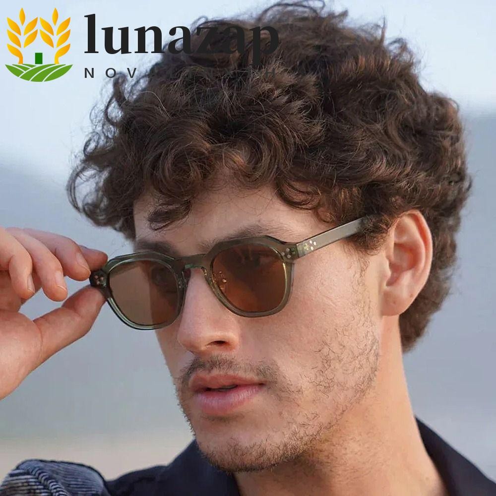 แว่นกันแดด LUNAZAP TR90 กรอบ TR90 น้ำหนักเบา สไตล์ย้อนยุคคลาสสิก ทรง ...