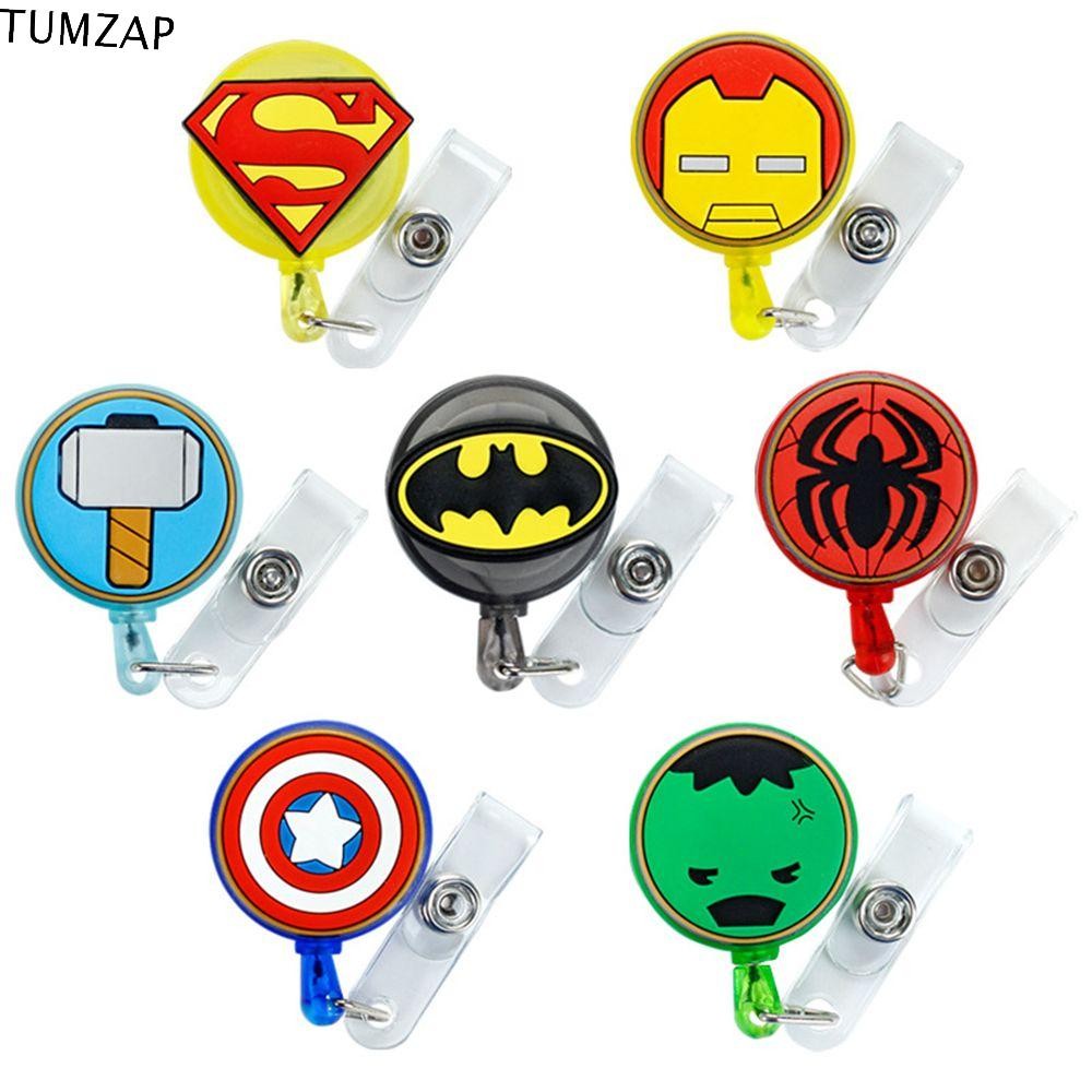 TUMZAP ที่ใส่ป้ายการ์ตูน Anti-Lost น่ารักพยาบาลหมอชื่อผู้ถือบัตรชื่อแท็กผู้ถือ ID Card Spider ...