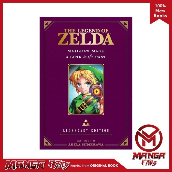 การ์ตูนมังงะ: The Legend of Zelda Majoras Mask & A Link to the Past ...