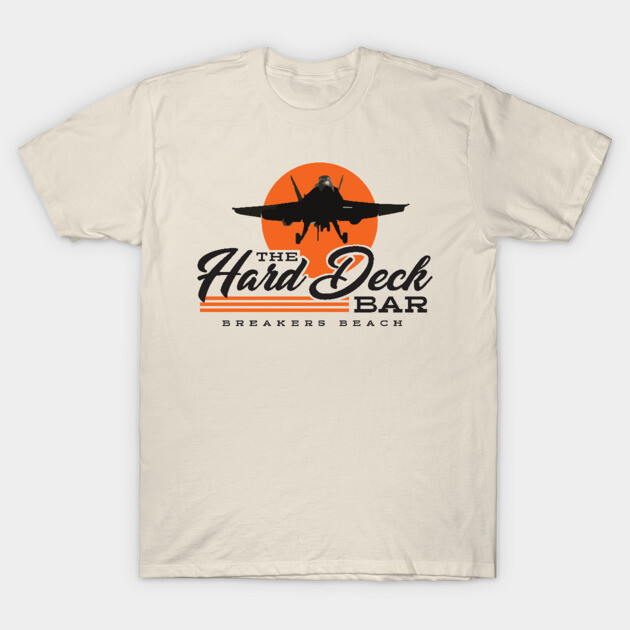 เสื้อยืด Vintage Hard Deck Bar T-Shirt แท้ Cotton 100% ใส่สบายๆ การ์ตูน ...