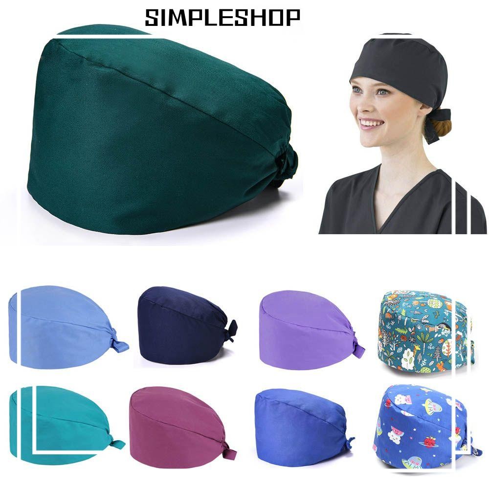 SIMPLESHOP หมวกคัทผ่าตัด ทำจากผ้าฝ้าย สวมใส่ง่ายสำหรับใช้ในบ้าน | Shopee Thailand