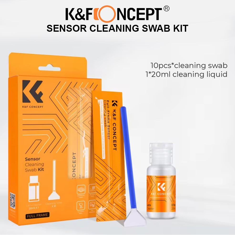 K&F Concept Sensor Cleaning Swab Kit ชุดทำความสะอาดเซนเซอร์กล้อง ...