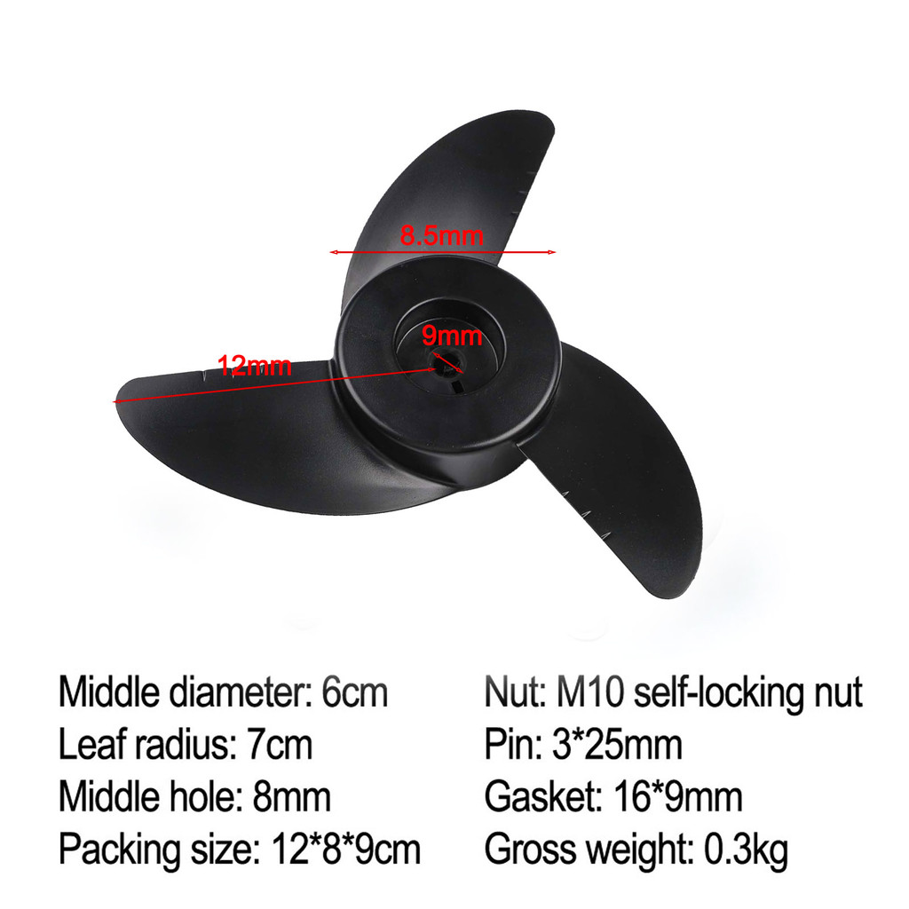 [LVDN] 1xMarine Boat Accessory Outboard Engine Propellers Electric ...