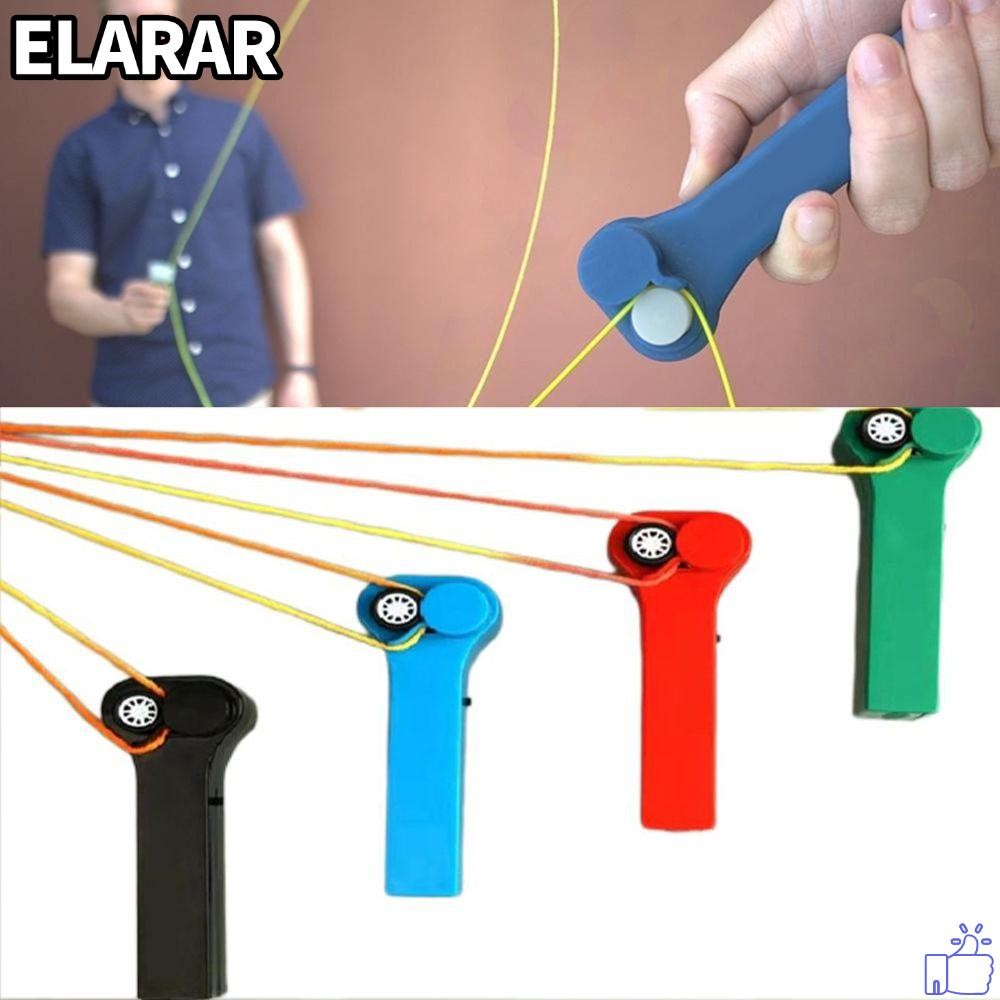 เอลรา‌R Rope Launcher Thruster เชือกของเล่น Creative ตลกแบบพกพา String ...