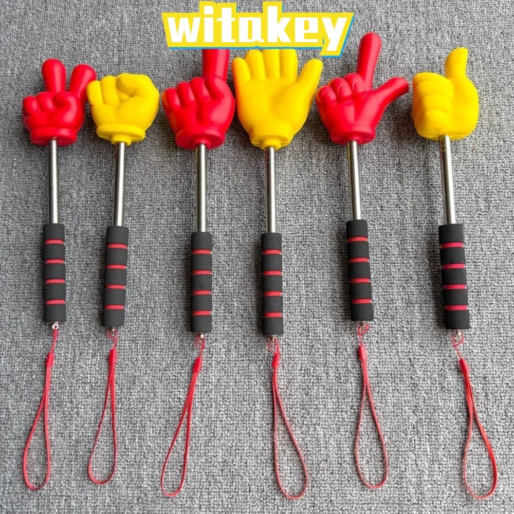 WITAKEY ไม้อ่านหนังสือนิ้วมือ, Telescopic Rod Finger Design ไม้การสอน ...