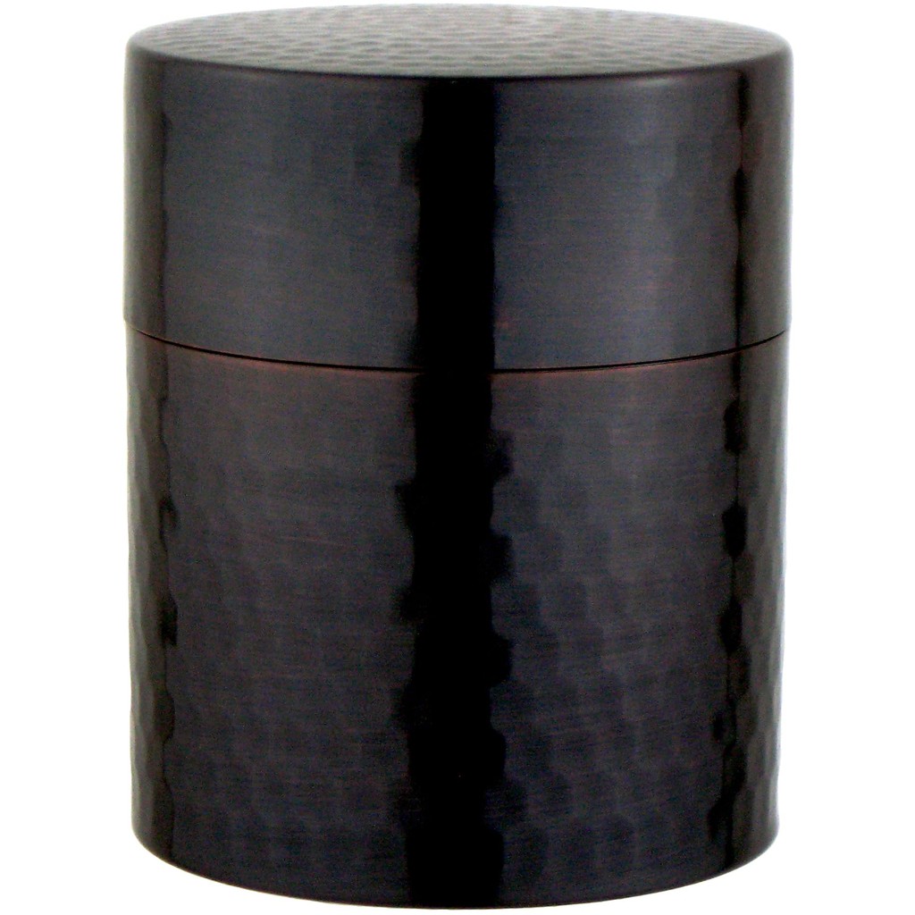 NAGAO Tea Canister Set - Copper and Stainless Steel, Various Sizes ...