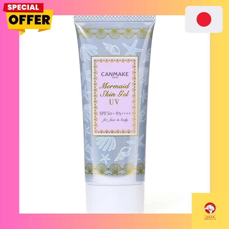 Canmake Mermaid Skin Gel UV - Multi-Purpose Sunscreen Gel (SPF50+ PA ...