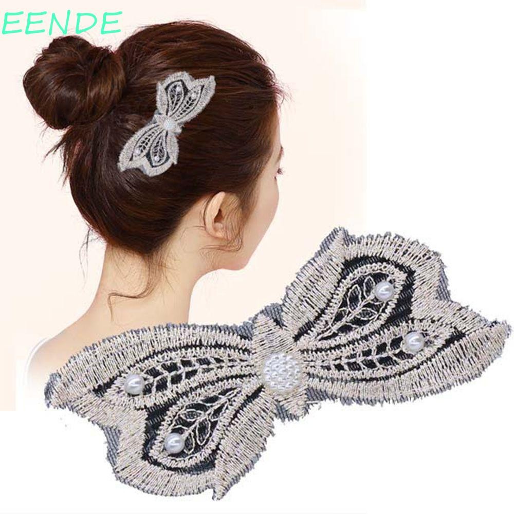 EENDE Bangs Paste และ Magic Paste เครื่องประดับผมPretty Bow สำหรับสร้อย ...