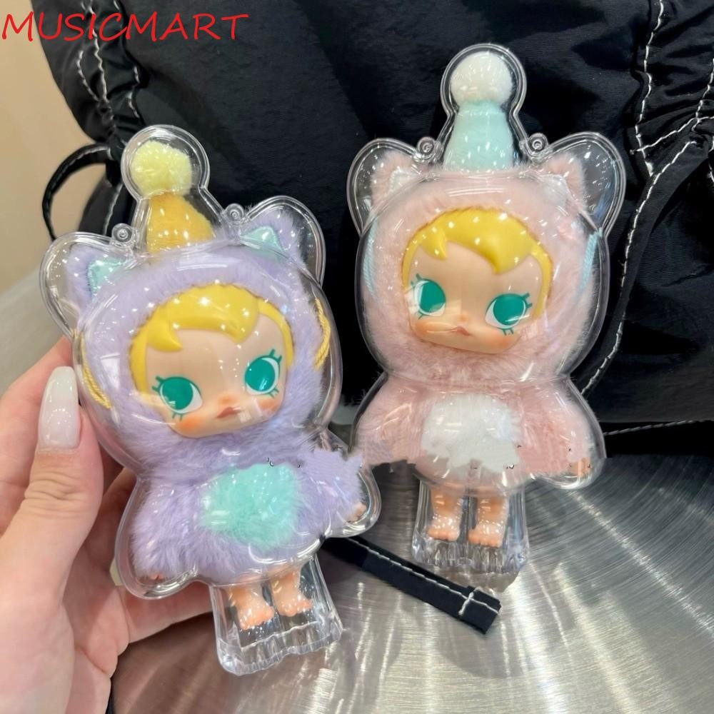 MUSICMART 2 ชิ้น Baby Molly เกราะป้องกัน, 3D Display Box PVC Shell Baby ...