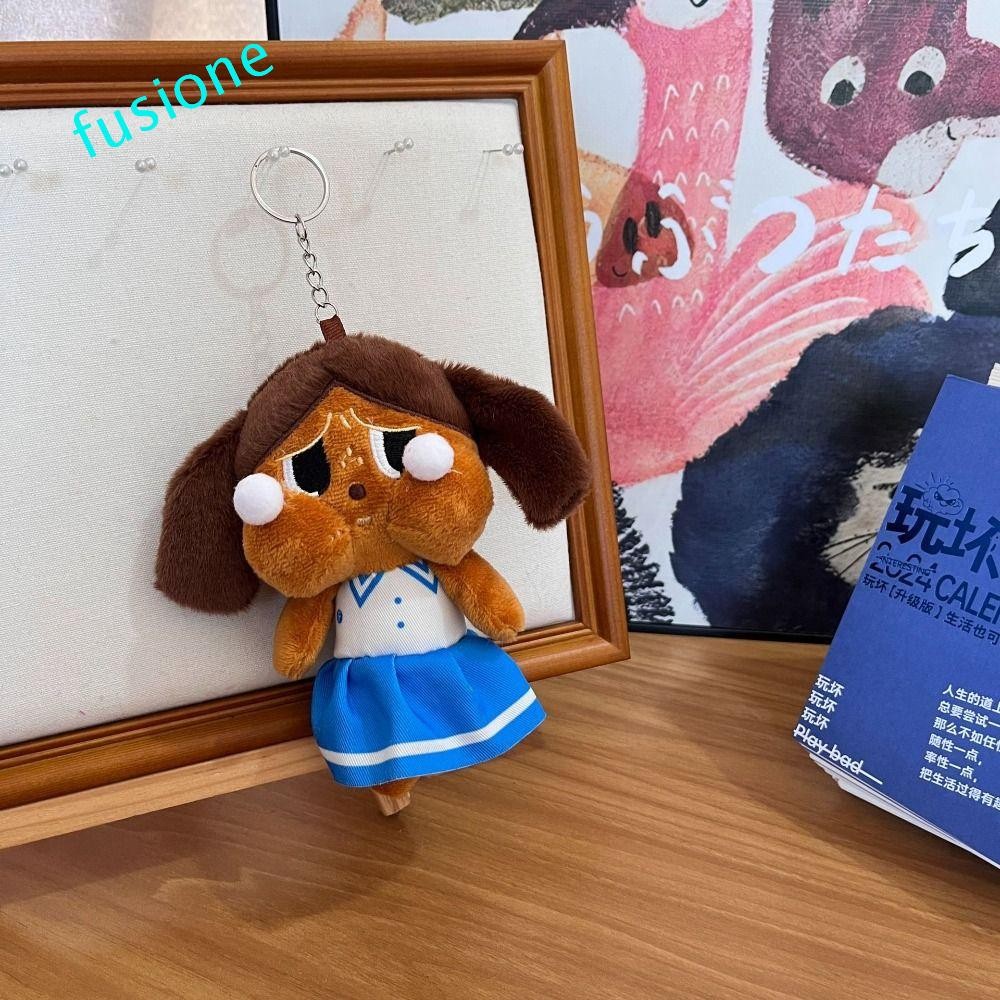 FUSIONEDGE Crybaby ตุ๊กตาตุ๊กตา, Fluffy Kawaii Crybaby พวงกุญแจตุ๊กตา, Tears Factory Series สะสม ...