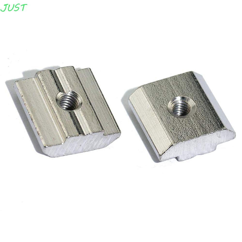 JUST Nuts อลูมิเนียมโปรไฟล์ T Block 20PCS M3 M4 M5 M6 T Slot Nut ...