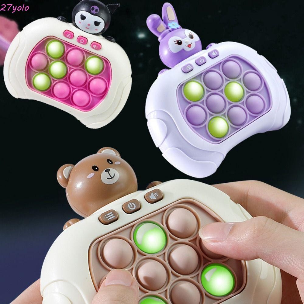 YOLO Push Game Pop Electronic, Nezha Kuromi Super Bubble Pop Light Game ...