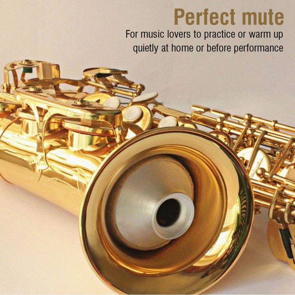 Walmeck Aluminum Alloy Saxophone Saxophone maute dampener เงียบฝึกซ้อม ...