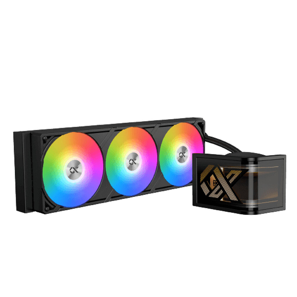 XIGMATEK Connect Ultra 360 Black 360mm With 6.8” Full HD+ AMOLED ...