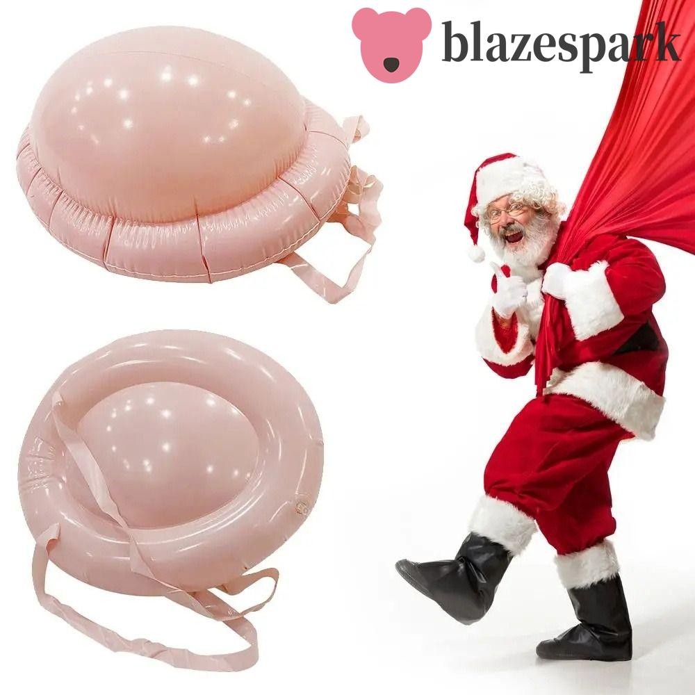 BLAZESPARK Inflatable Belly, คอสเพลย์ชุดหญิงตั้งครรภ์ปลอม Santa Claus ...