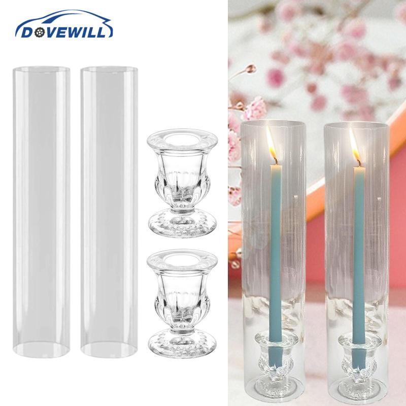 [Dovewill] ต้นเทียนตกแต่ง 2 ชิ้น ทนลม เหมาะสำหรับงานสำคัญและเทศกาลต่างๆ | Shopee Thailand