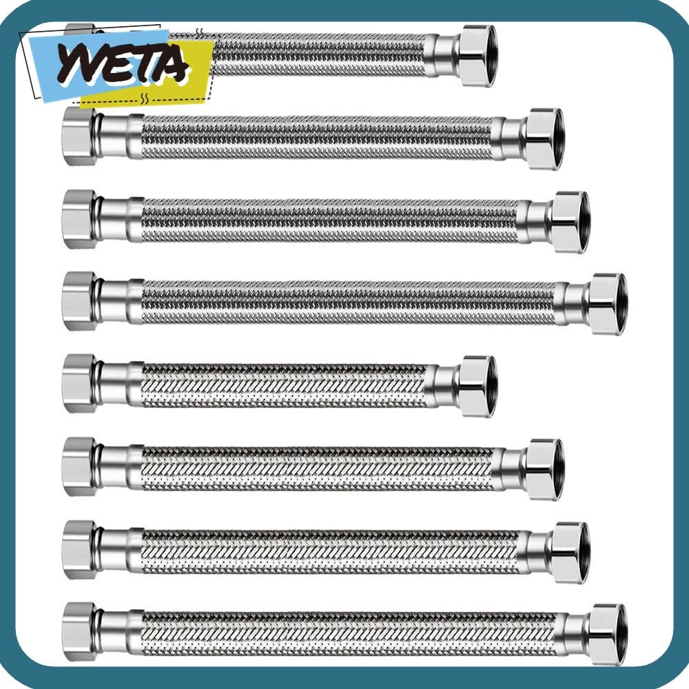 YVETA สายฝักบัวสปริง, 304 สแตนเลสป้องกันการห่อห้องน้ําท่อน้ํา,ทนทานเปลี่ยนหัวฝักบัวขยายหลอด ...