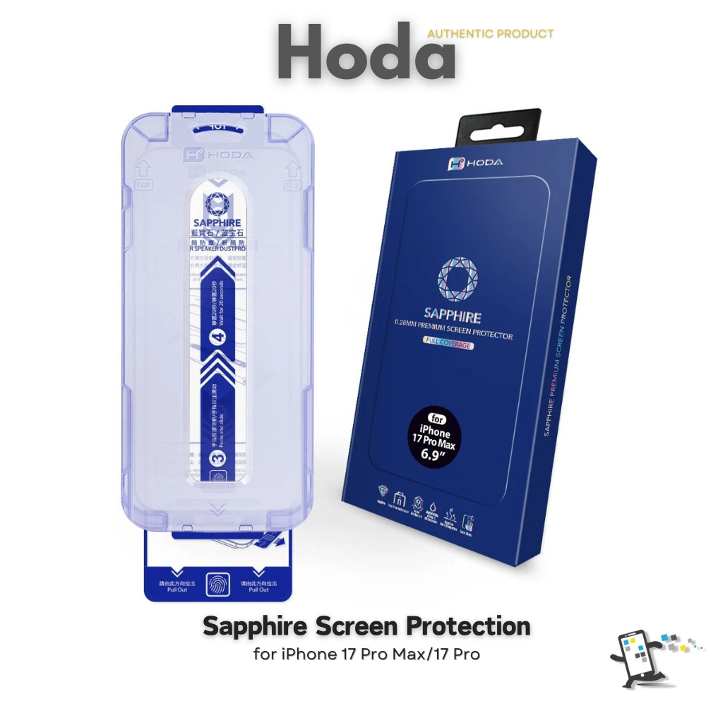 Hoda Sapphire Screen Protection กระจกนิรภัยหน้าจอแซฟไฟร์สำหรับ iPhone ...