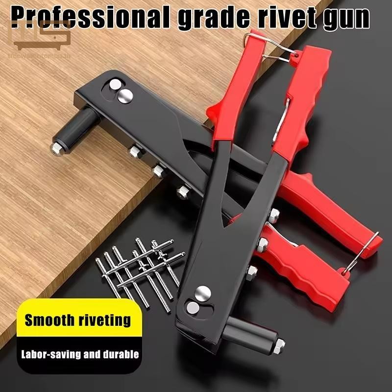 Tt Heavy Duty Riveter ชุด,Pop Rivet และ 50 ชิ้น Blind Rivets Assortment ...