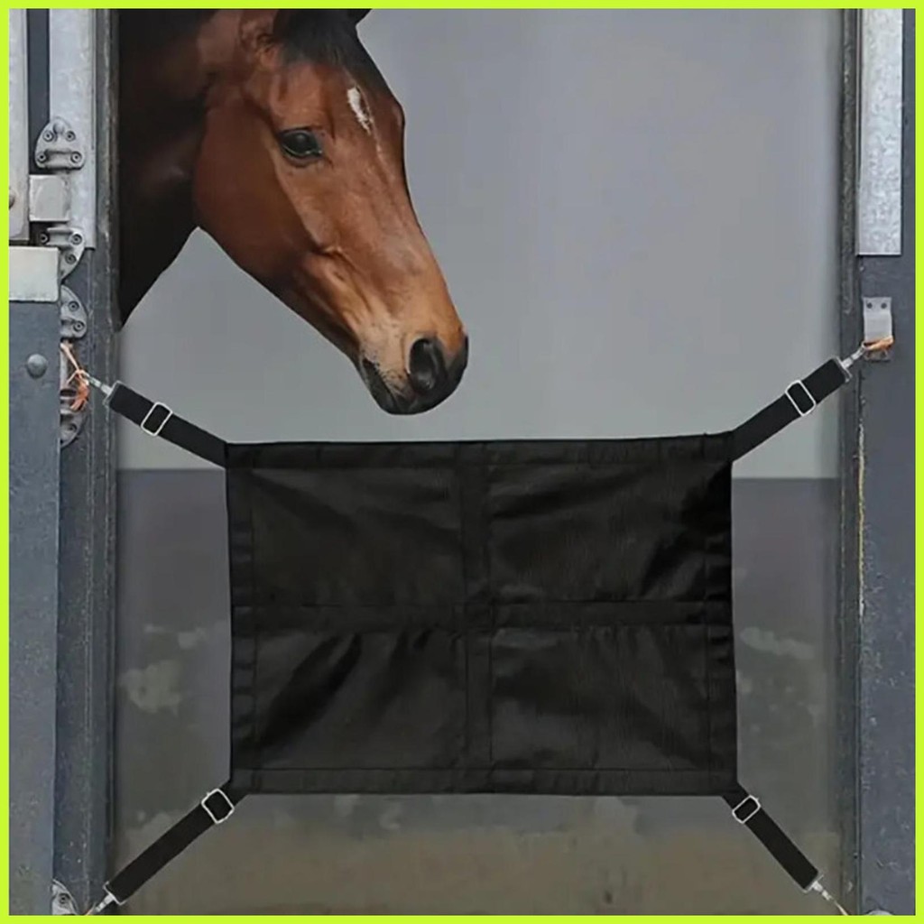 Horse Stall Guard High-Strength Equine รั้วสายรัดปรับ Horse Stall Guard ...