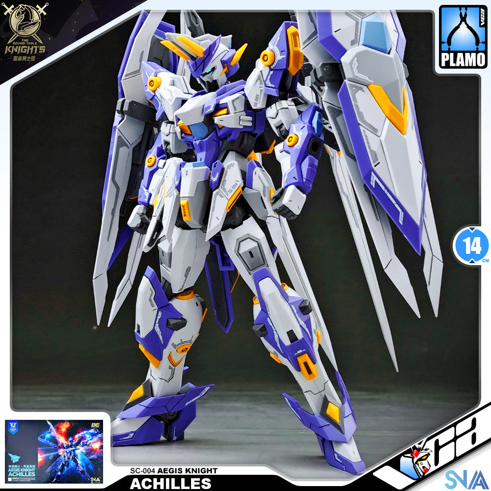 SNAA ACHILLES ANESS MECHA REAL GRADE PLASTIC RG MODEL ACTION FIGURE TOY ...