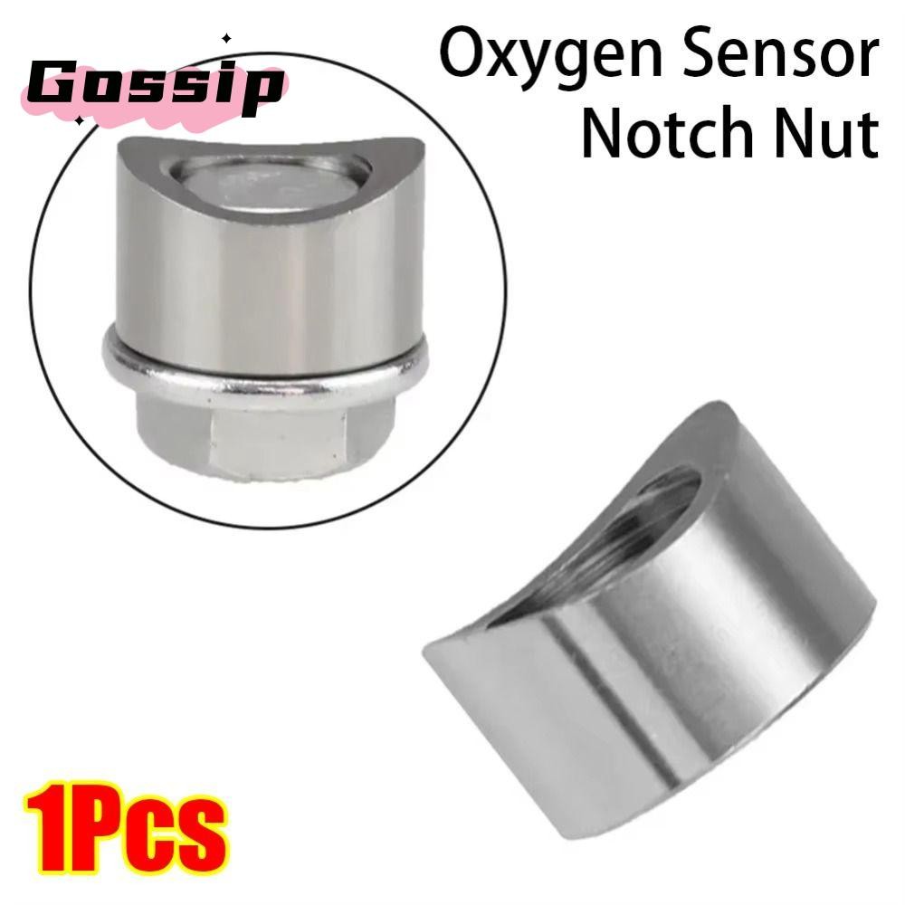 GOSSIP 1 ชิ้นเซ็นเซอร์ออกซิเจน Notch NUT, Curve หยักขั้นตอนติดตั้งหมวก ...