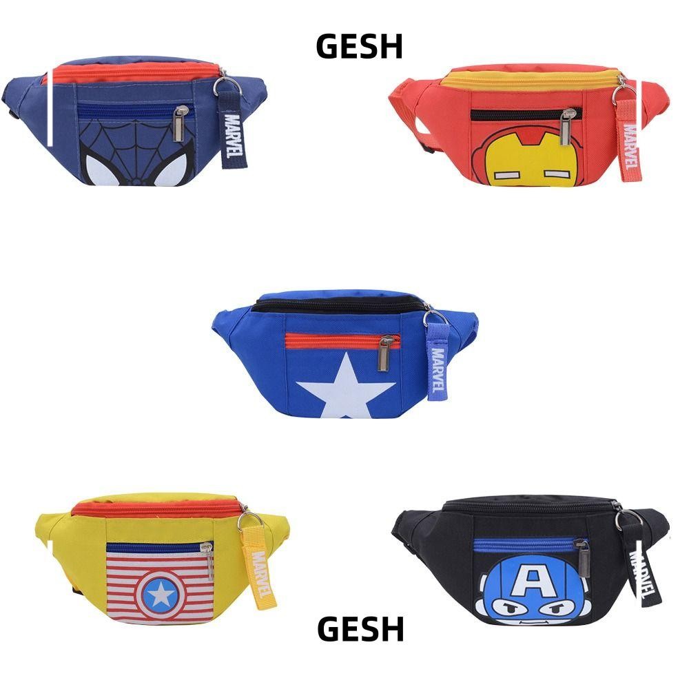 GESH กระเป๋าคาดหน้าอกแบบสะพายหลัง ออกแบบตามSpider-Man สำหรับเด็กผู้หญิง ...