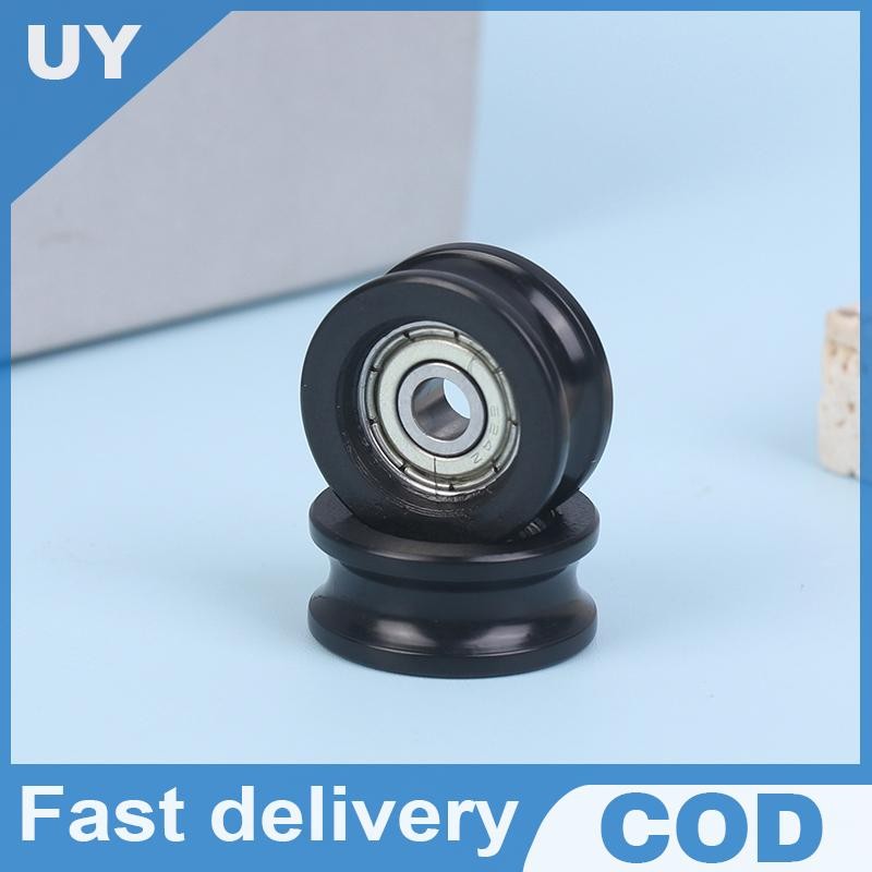 Null 4x19x8.5 มม.PM Delrin พลาสติก U Groove Roller ล้อ 624 แบริ่งรอก ...