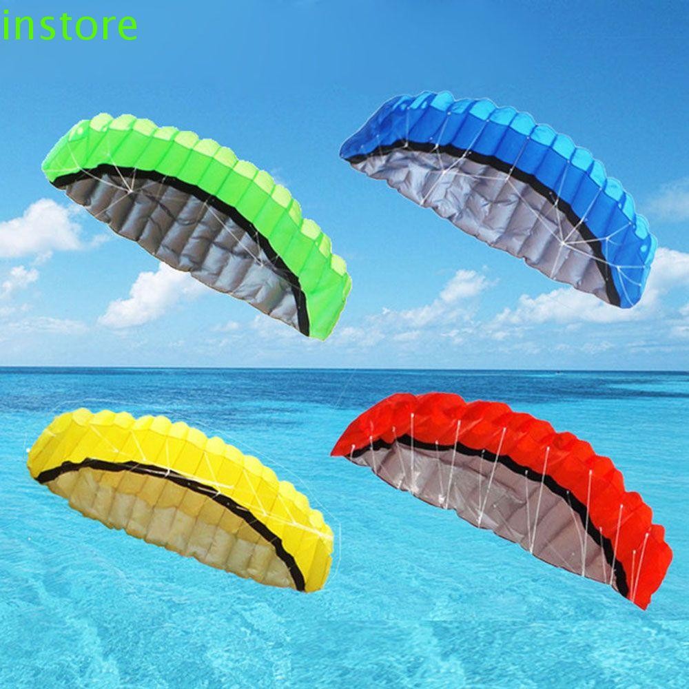 INSTORE Beach Kite ความแปลกใหม่ 2.5 ม. Parafoil Sailing Outdoor Easy ...