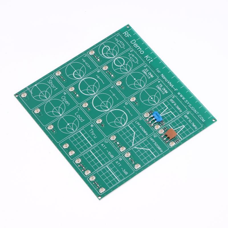MyriadU RF Test Board, 18 Functional Modules RF Demo Kit NanoVNA Test ...