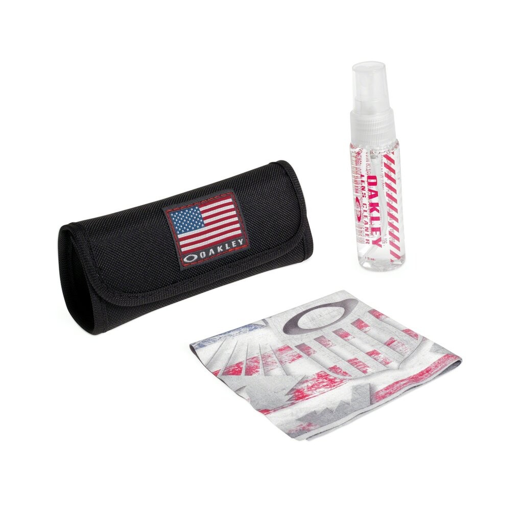 น้ำยาทำความสะอาดเลนส์ OAKLEY LENS CLEANING KIT พร้อมกระเป๋าผ้า และผ้า ...
