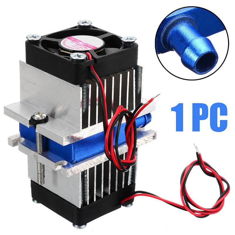 Dual-Core Mini Air Conditioner diy Kit ตู้เย็นอิเล็กทรอนิกส์ 12V ...