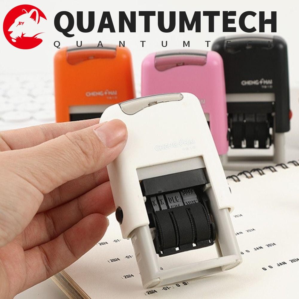QUANTUMTECH วันที่แสตมป์, จับบัญชี Smooth Running Self-Inking แสตมป์, Universal หมึกอัตโนมัติ ...