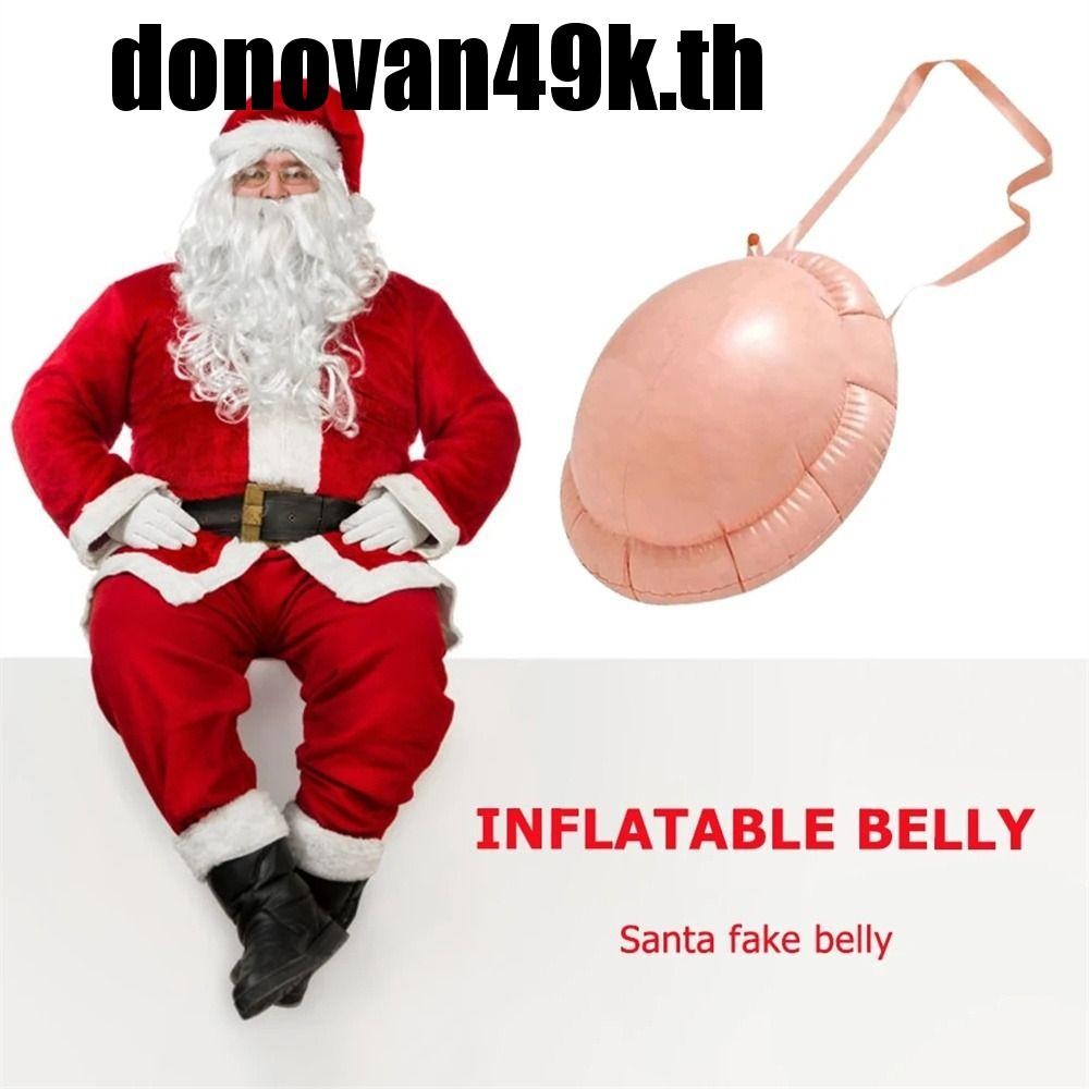 DODONVAN49K Inflatable Belly, False Belly คอสเพลย์ชุดปลอม Santa Claus ...