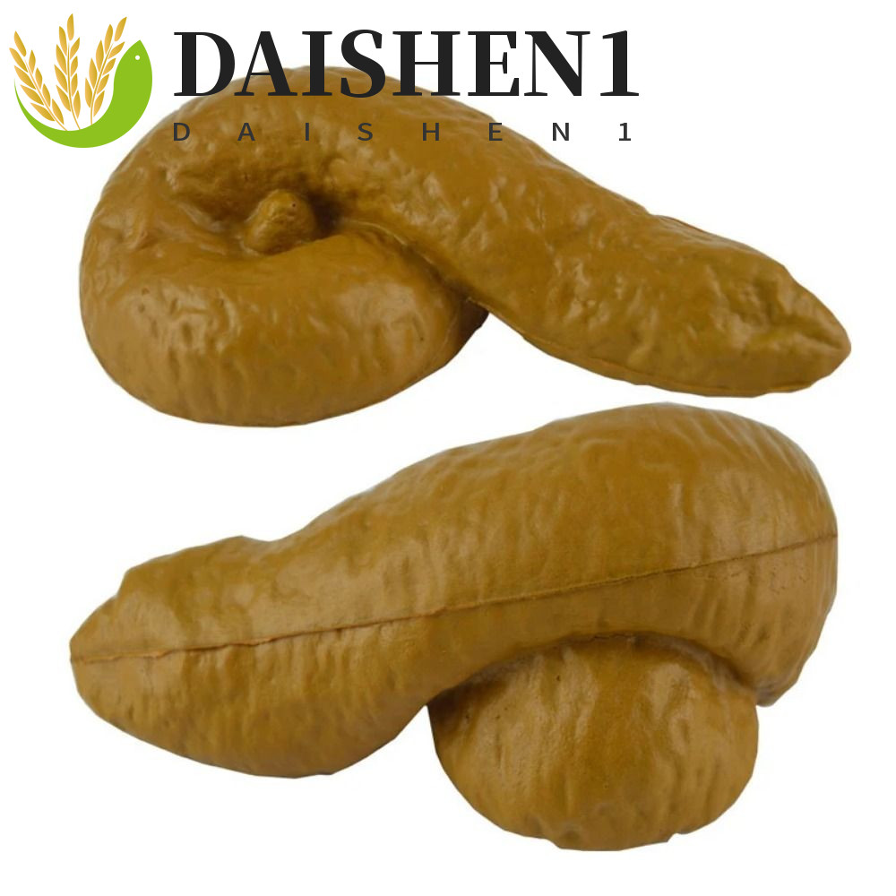 DAISHEN1 Prank Fake Poop, สมจริงอึคลาสสิกที่สมจริงปลอม Turd, ปลอมสุนัข ...