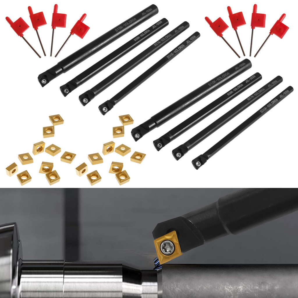 เครื่องกลึง Boring Bar ชุดเครื่องมือ S06K/S07K/S08K/S10K-SCLCR06 เครื่องกลึงเปลี่ยนเครื่องมือชุด ...