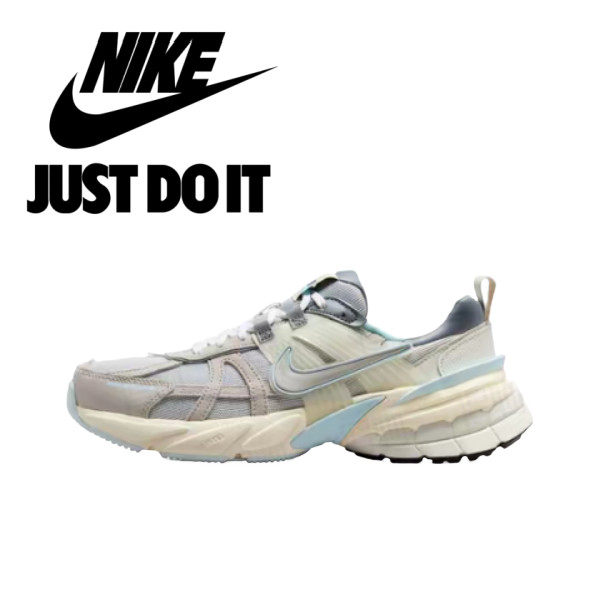 NIKE V2K RUN GRAY BLUE FZ3596-072 รองเท้ากีฬาชายและหญิง | Shopee Thailand