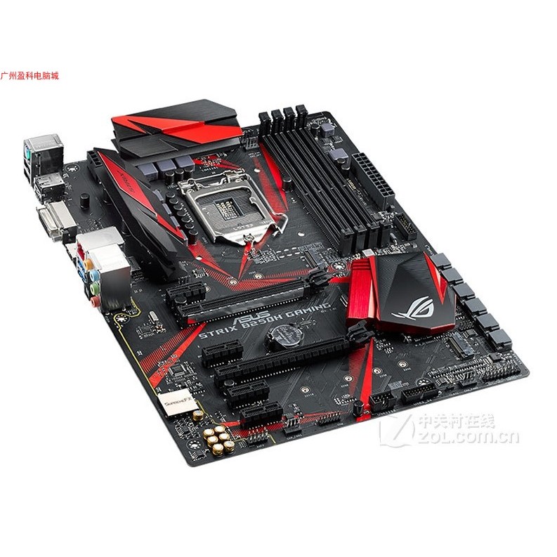 Asus ROG STRIX B250-H GAMING Raptor เมนบอร์ด 6/7 รุ่น 1151 พิน CPU DDR4 ...