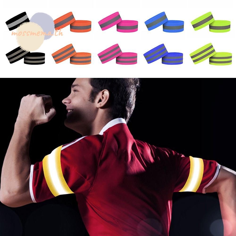MOSSMA LED Reflector Armband, Elastic Luminous สายรัดสะท้อนแสง, Multi ...