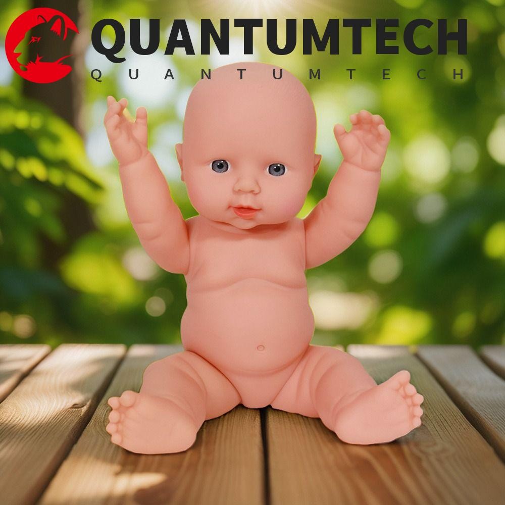 QUANTUMTECH ตุ๊กตาเด็กทารกจําลอง,เต็มตัวเคลื่อนย้ายได้ตุ๊กตาเด็กทารก Reborn, ชายหญิงเหมือนจริง ...